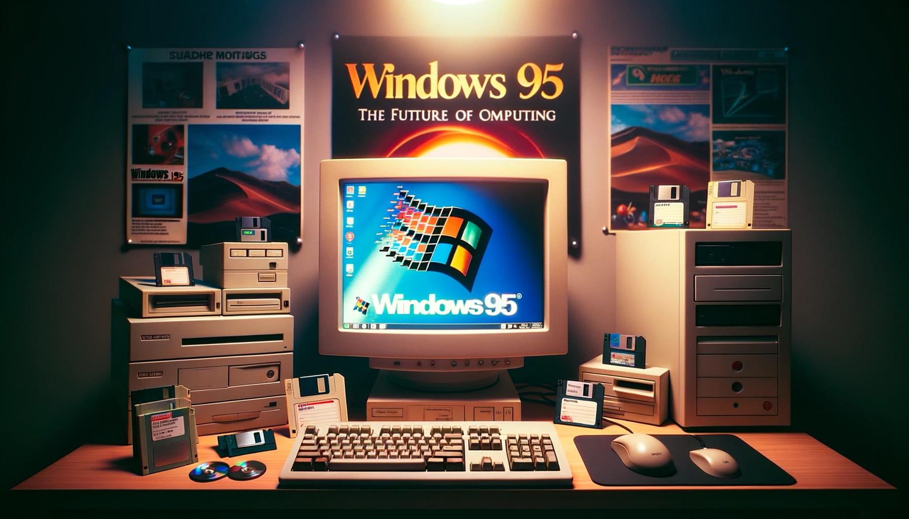 Windows 95 的诞生历史 · 云原生实验室